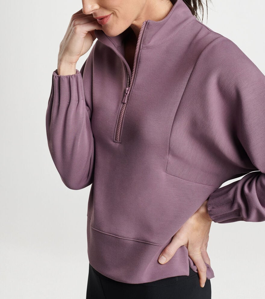 Flora Knit Half Zip Pullover | Women's Tops | Peter Millar