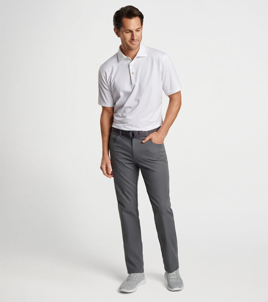 Solid Performance Jersey Polo | Men's Polos | Peter Millar