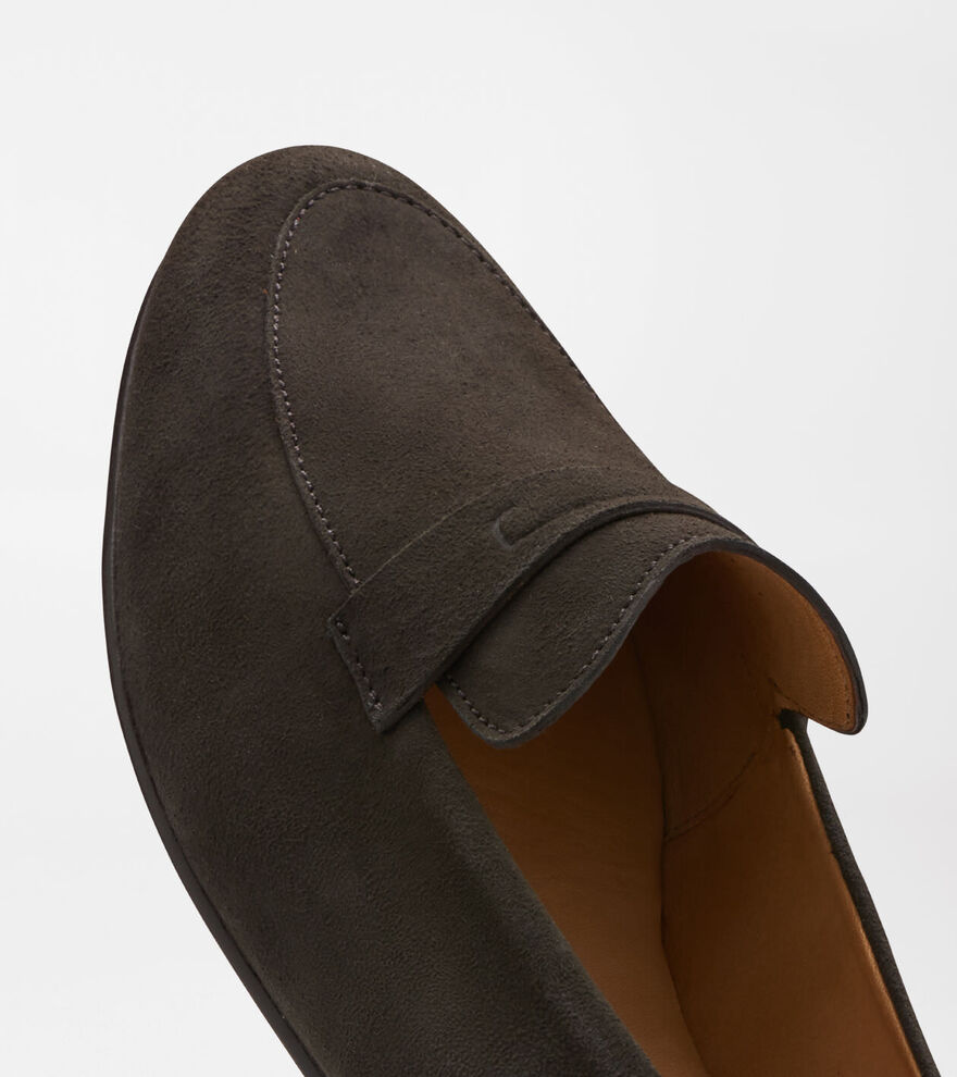 Amble Suede Penny Loafer| Men's Shoes | Peter Millar