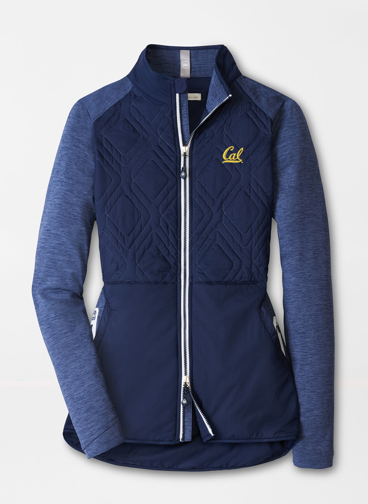 UC Berkeley Madeline Hybrid Jacket | Women's Collegiate Apparel | Peter ...
