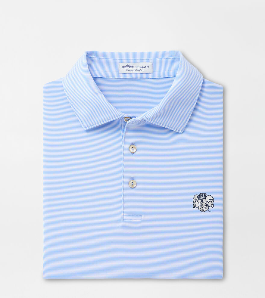 UNC Jubilee Stripe Performance Polo | Peter Millar
