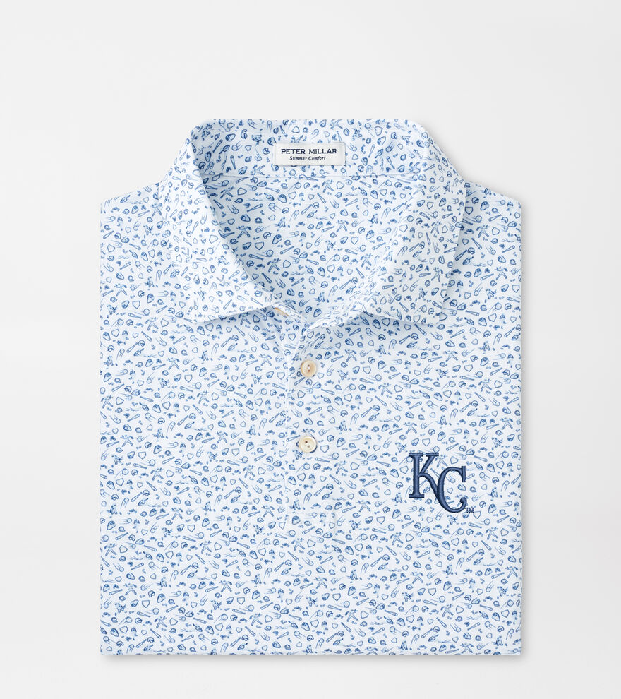 Batter Up Performance Jersey Polo | Men's MLB Apparel | Peter Millar