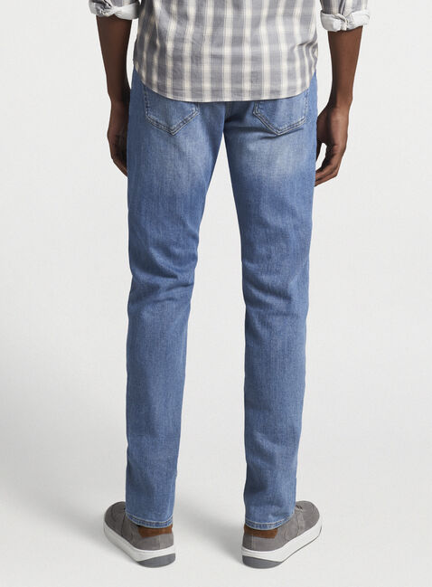 Vintage Washed Five-Pocket Denim | Peter Millar