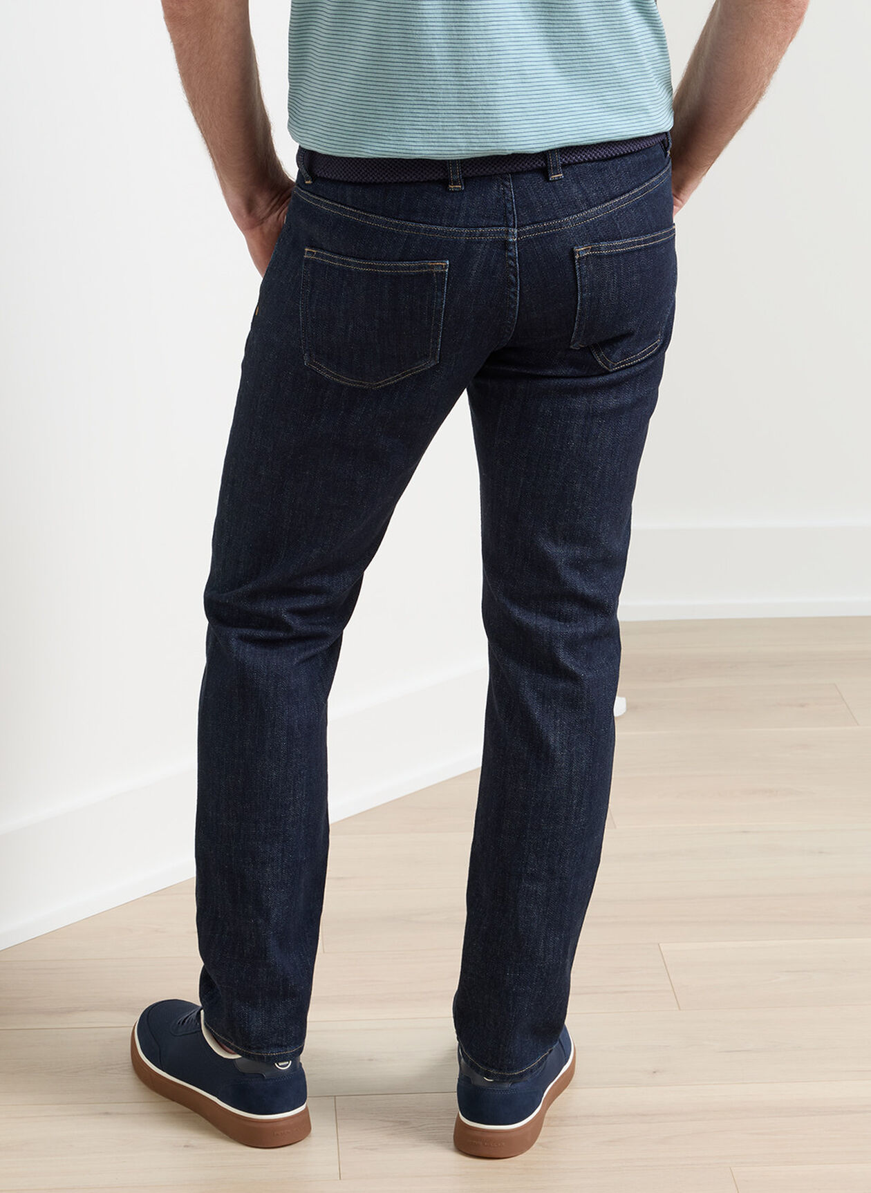 Vintage Washed Five-Pocket Denim | Men's Pants | Peter Millar