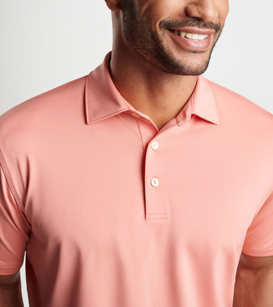 Solid Performance Jersey Polo | Men's Polos | Peter Millar