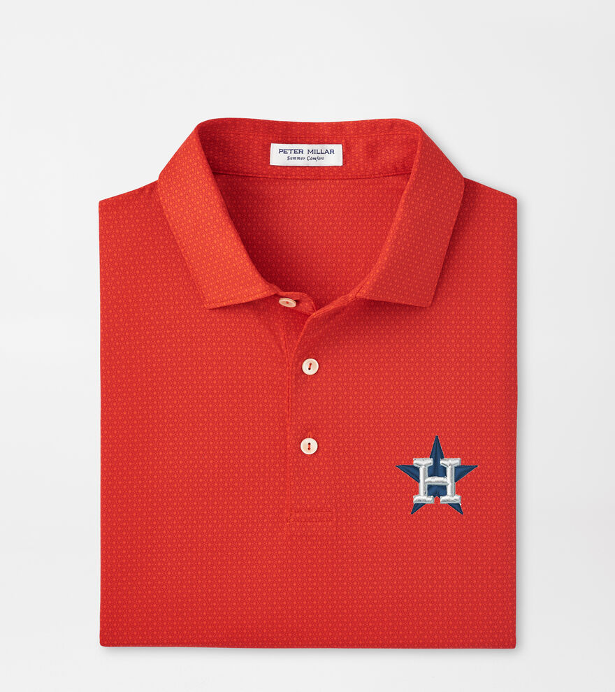 Tesseract Performance Jersey Polo | Men's MLB Apparel | Peter Millar