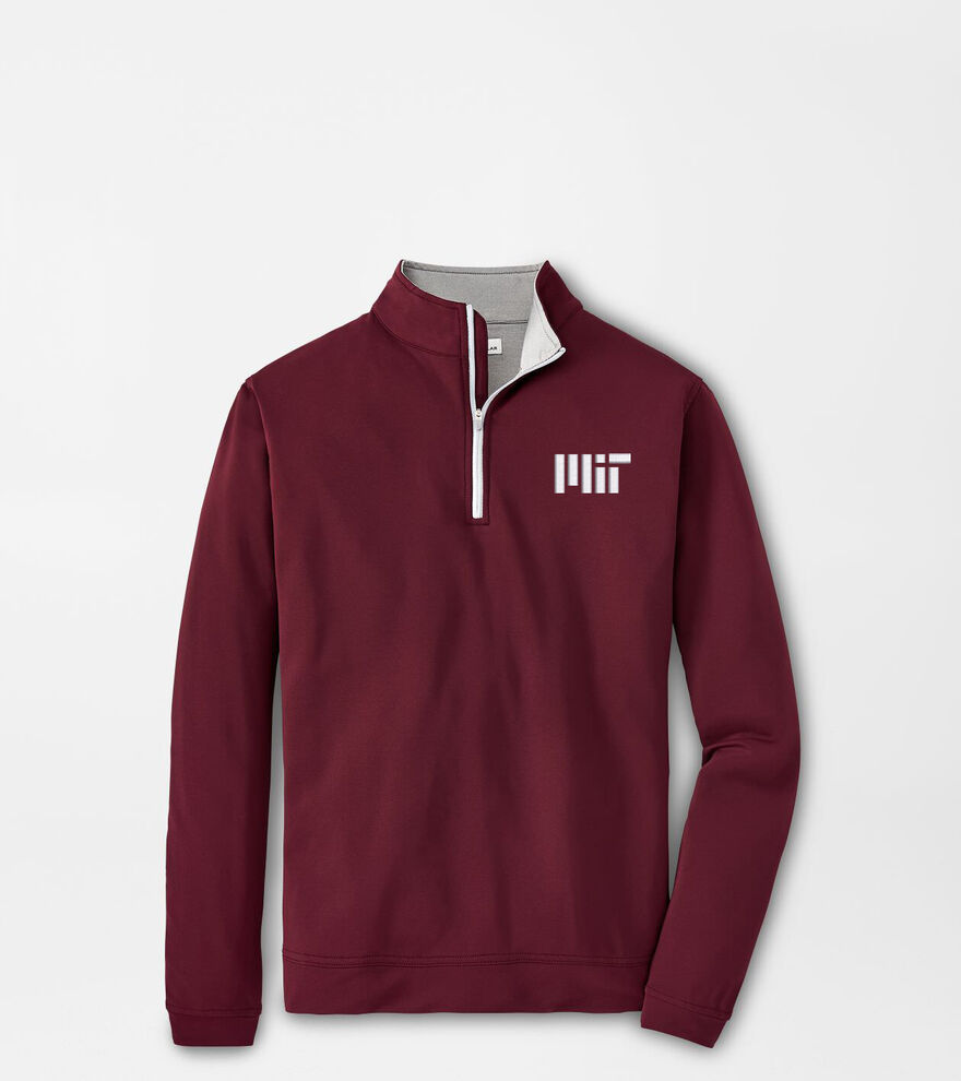 MIT Perth Performance Quarter-Zip | Men's Collegiate Apparel | Peter Millar