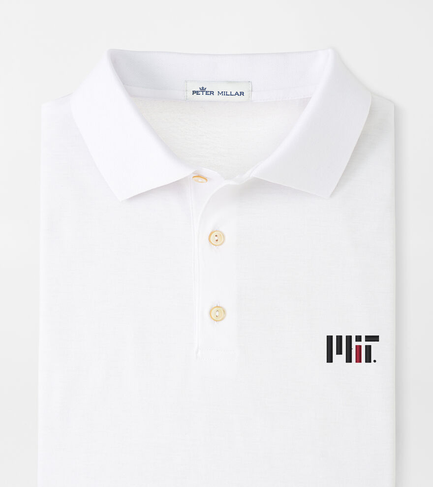MIT Solid Cotton Polo | Peter Millar
