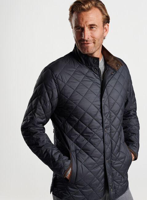 Suffolk Quilted Travel Coat | Men's Jacket's & Coats | Peter Millar