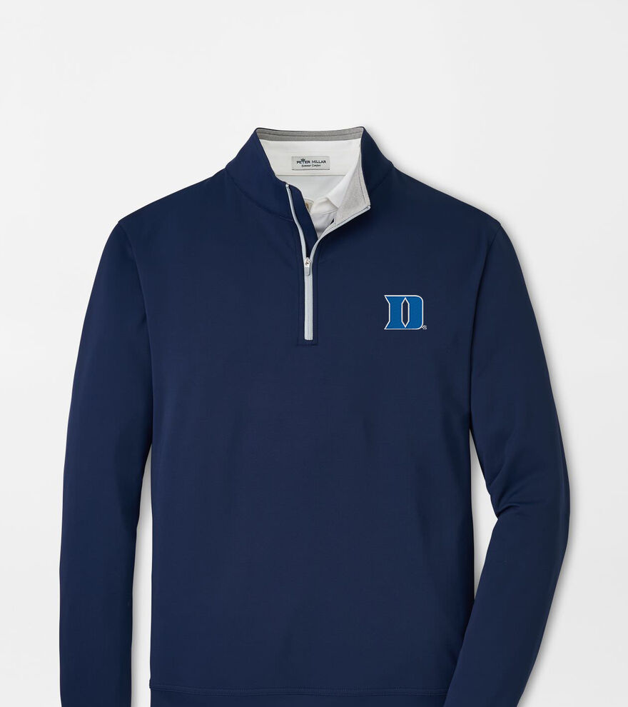 Duke Perth Performance Quarter-Zip | Men's Collegiate Apparel | Peter ...