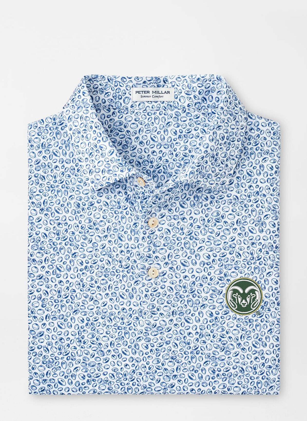 Colorado State Blitz Performance Jersey Polo | Men's Collegiate Apparel ...