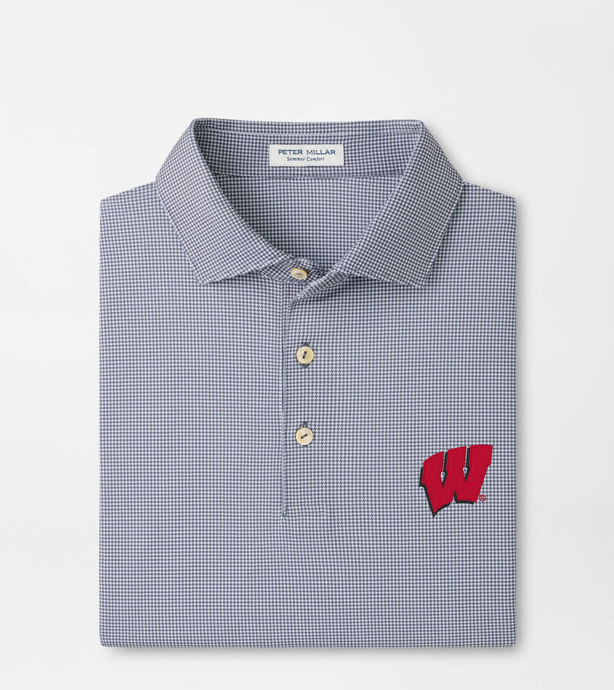 Wisconsin Border Performance Jersey Polo | Men's Collegiate Apparel ...
