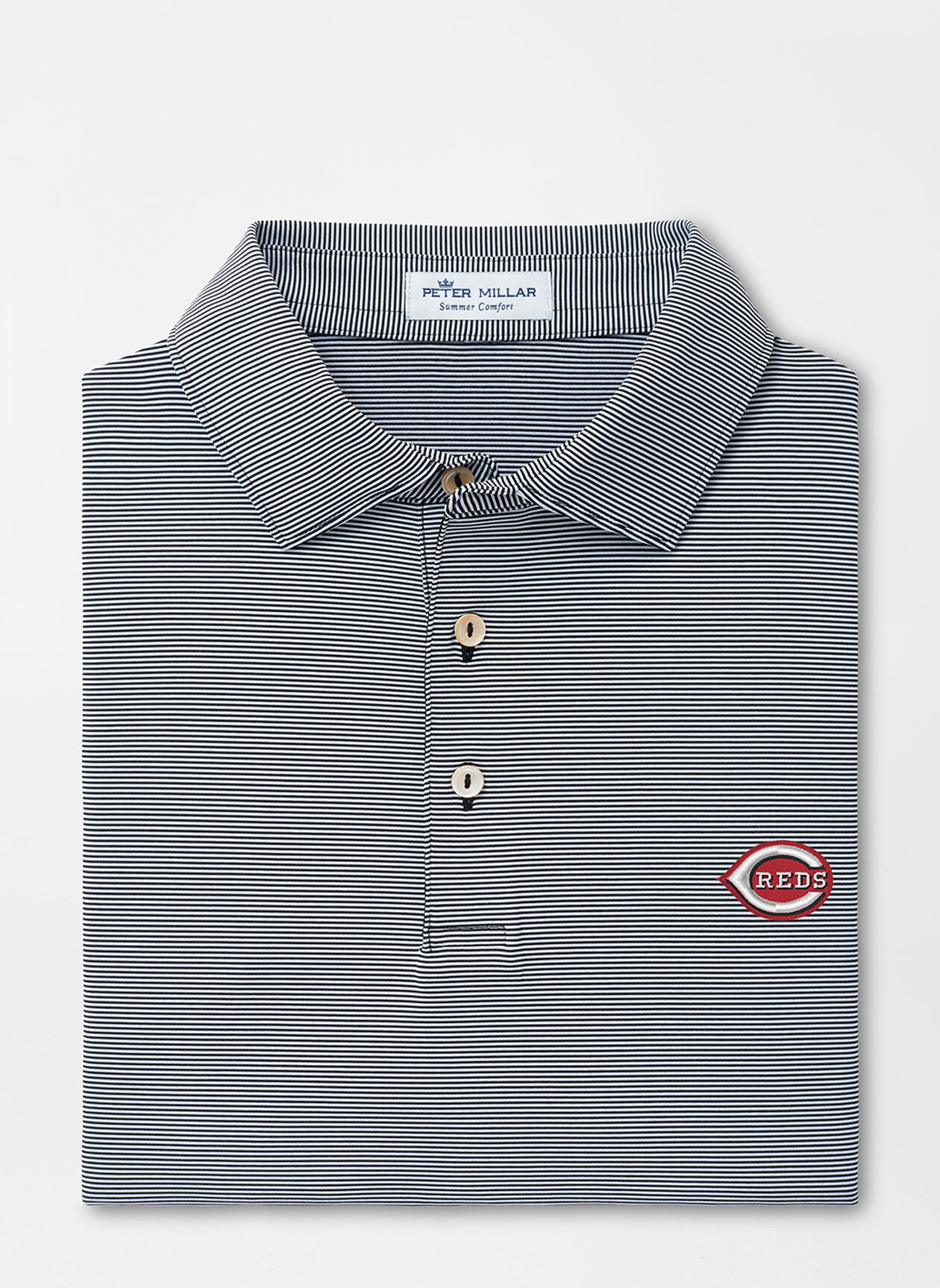 Cincinnati Reds Jubilee Stripe Performance Polo | Men's MLB Apparel ...