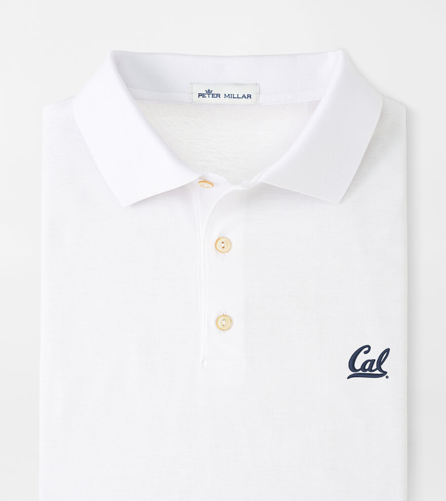University of California Berkeley Solid Cotton Polo | Peter Millar