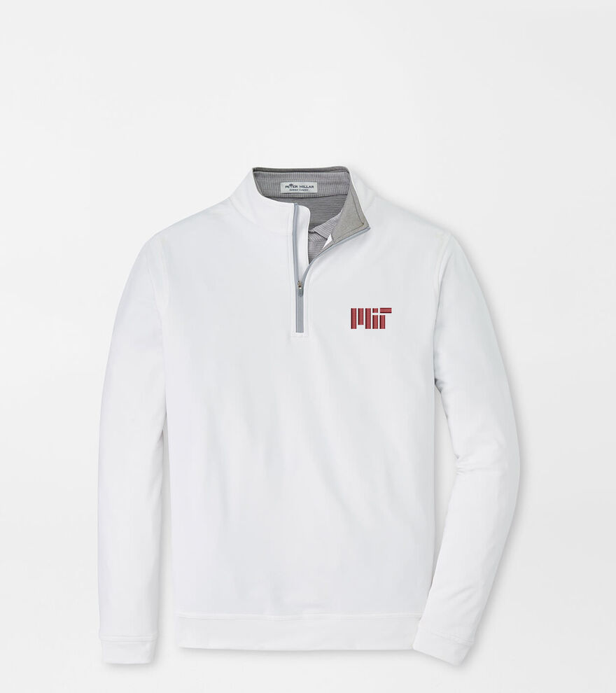 MIT Perth Performance Quarter-Zip | Men's Collegiate Apparel | Peter Millar