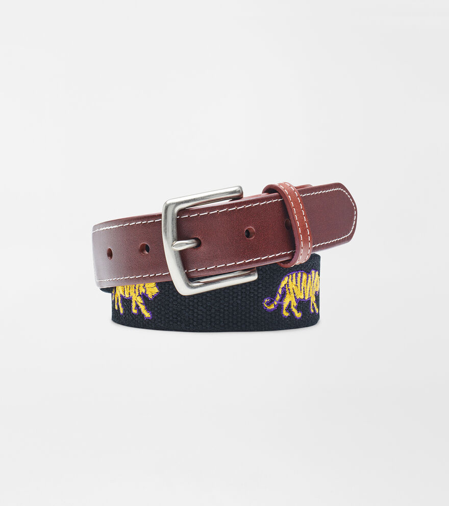 LSU Mike the Tiger Belt | Men's Collegiate Apparel | Peter Millar