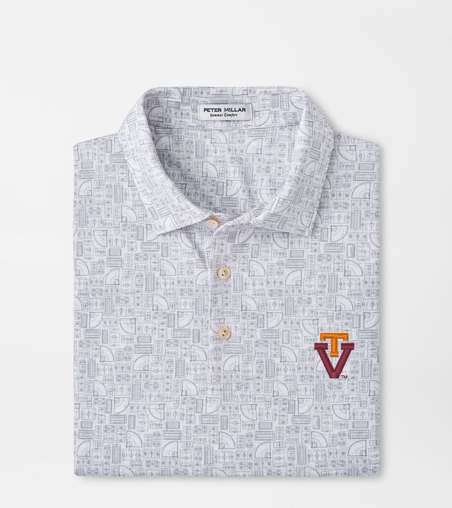Virginia Tech Vault Out of Bounds Performance Jersey Polo | Men's ...