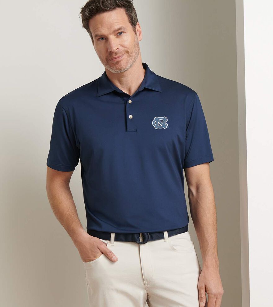 UNC Chapel Hill Solid Performance Jersey Polo | Men's Collegiate ...