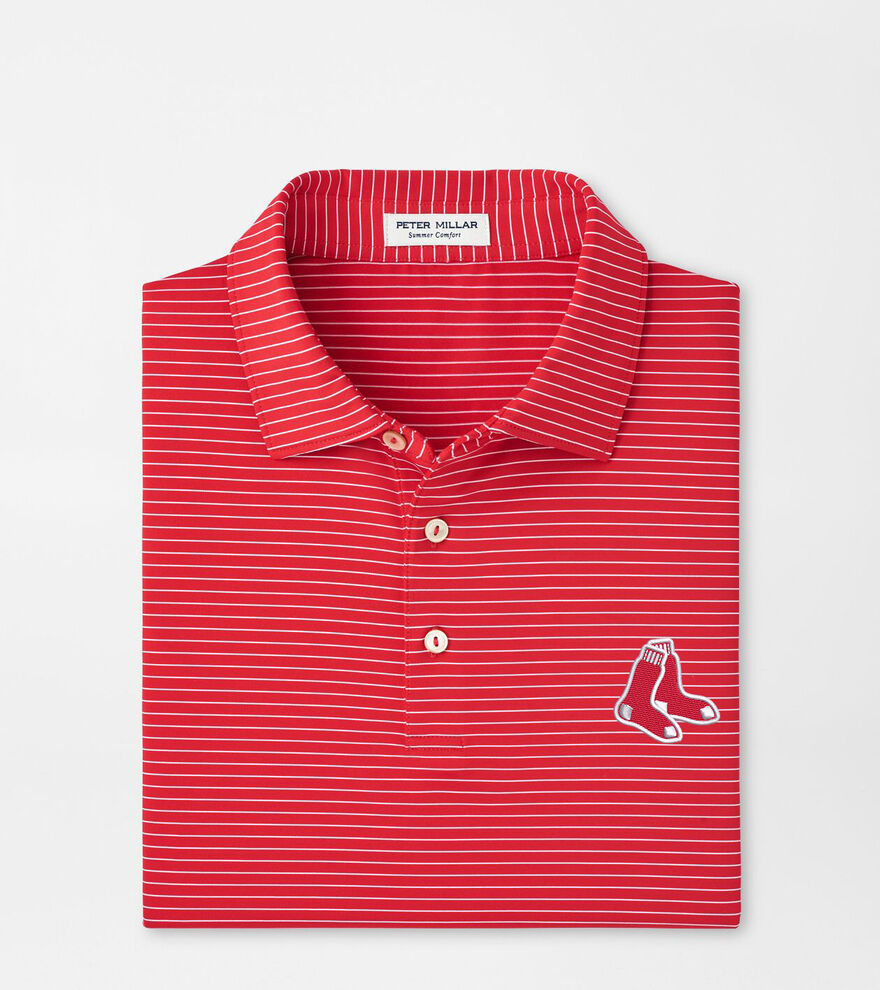 Cooperstown Boston Red Sox Hemlock Performance Jersey Polo | Men's MLB Apparel | Peter Millar