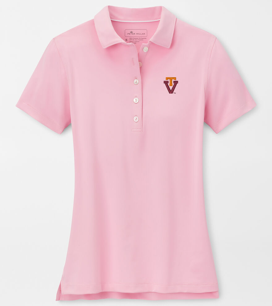 Virginia Tech Vault Perfect Fit Short-Sleeve Polo | Peter Millar