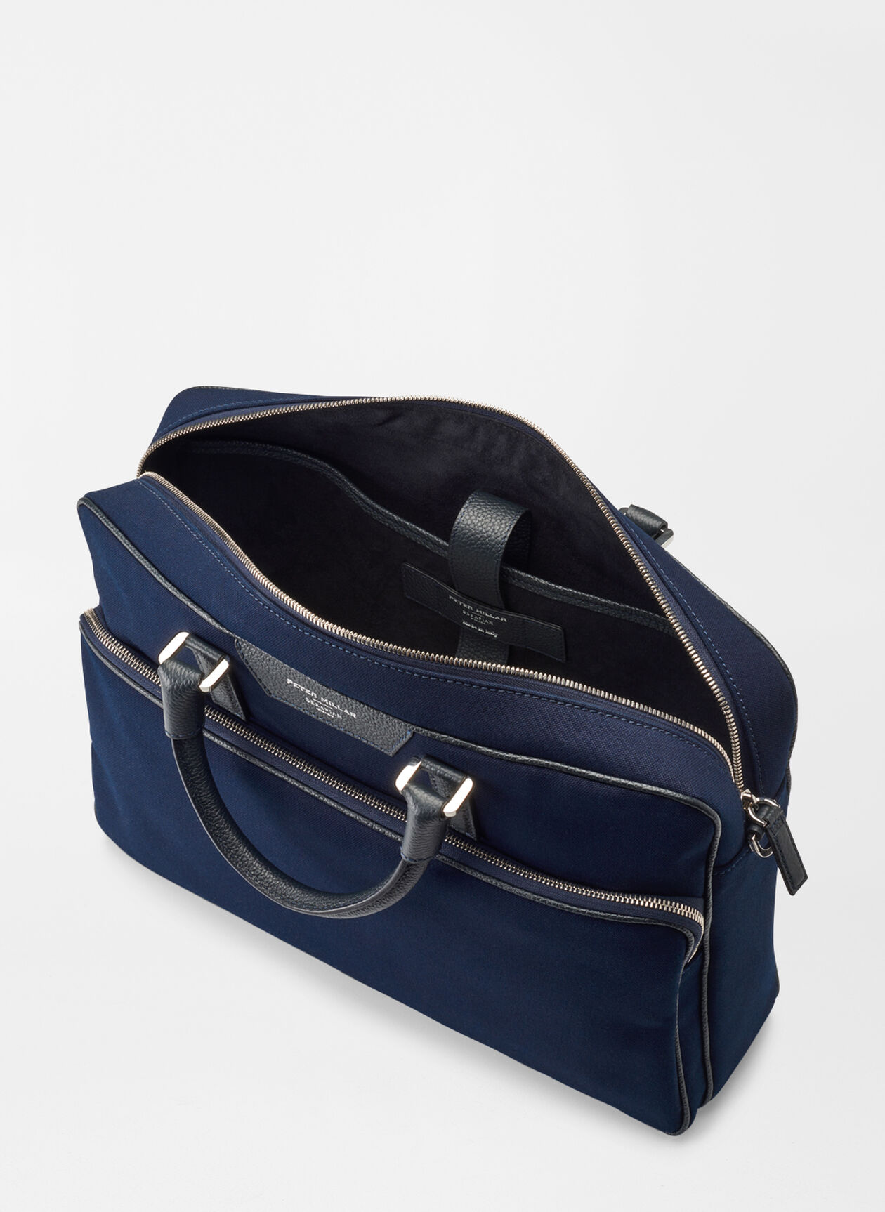Peter Millar X Serapian Briefcase | Men's Luggage & Bags | Peter Millar