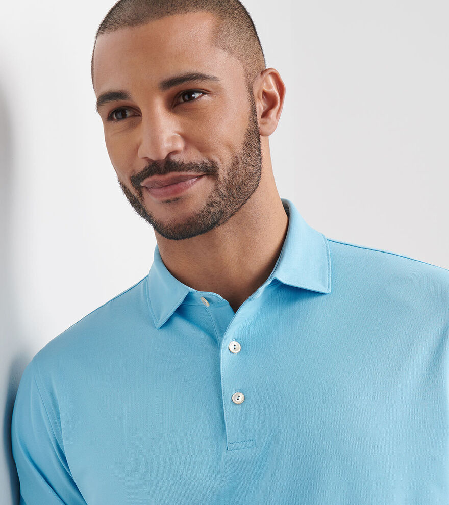 Solid Performance Mesh Polo | Men's Polos | Peter Millar