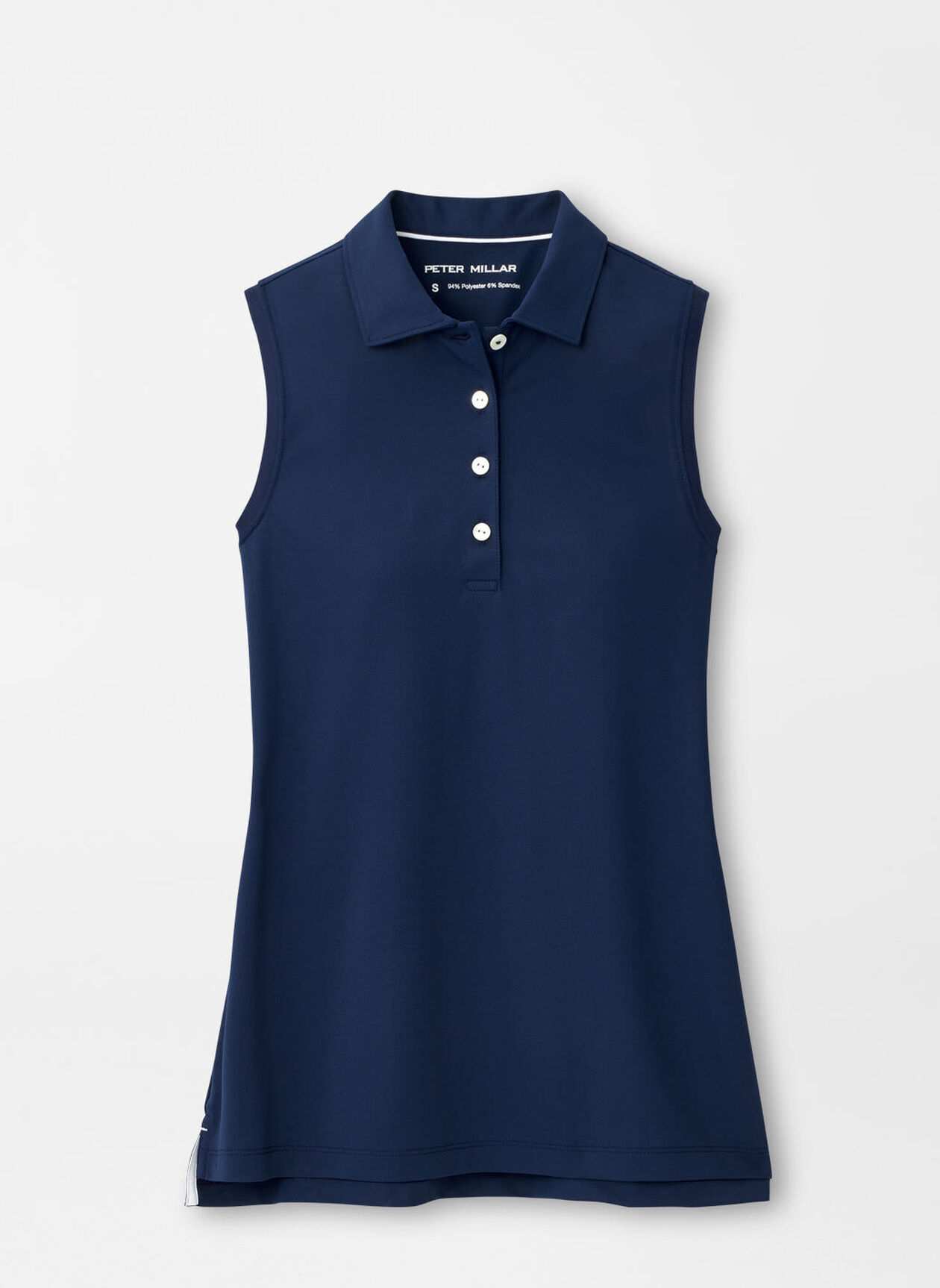 Sleeveless Banded Button Polo | Women's Polo Shirts | Peter Millar