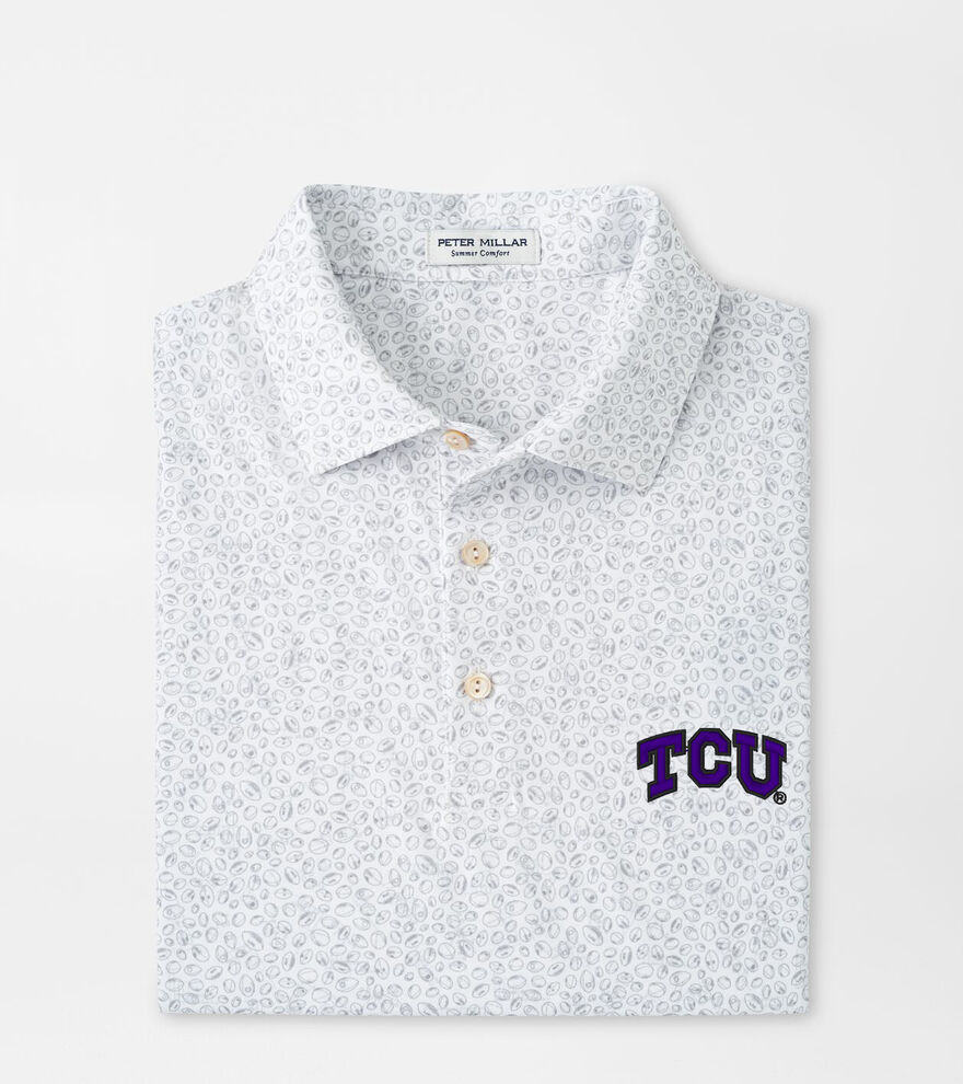 TCU Blitz Performance Polo | Men's Collegiate Apparel | Peter Millar