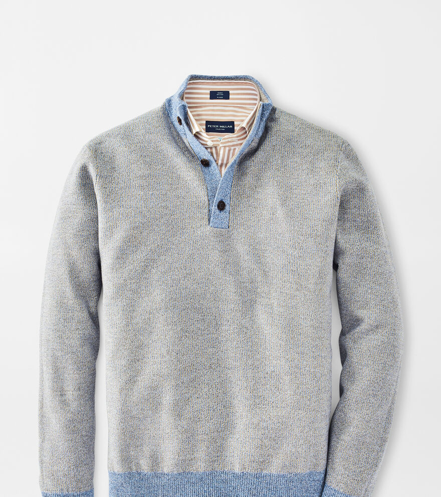Timberline Quarter-Button Sweater | Peter Millar