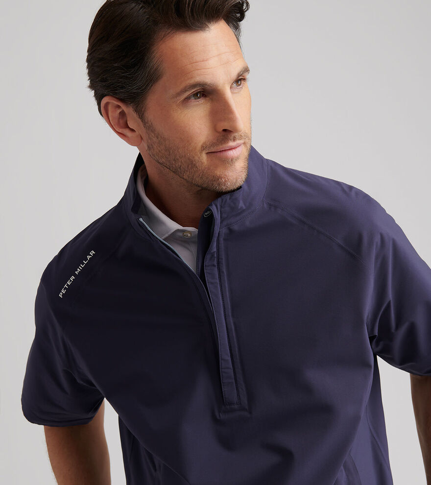 Shield Short-Sleeve Rain Shell | Men's Jackets & Coats | Peter Millar
