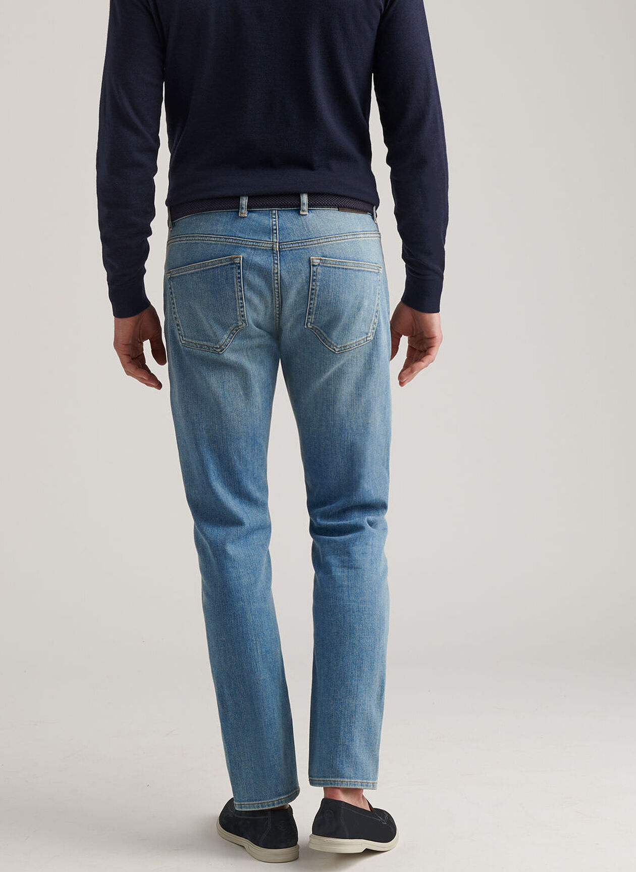 Vintage Washed Five-Pocket Denim | Peter Millar