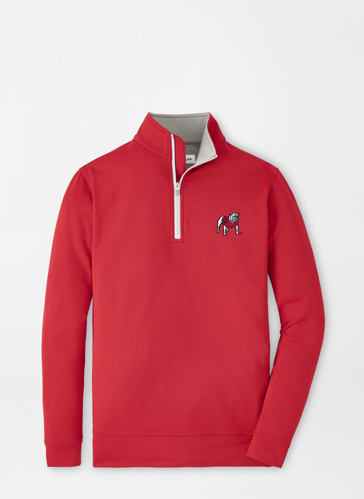 Georgia Standing Bulldog Youth Perth Performance Quarter-Zip | Youth ...