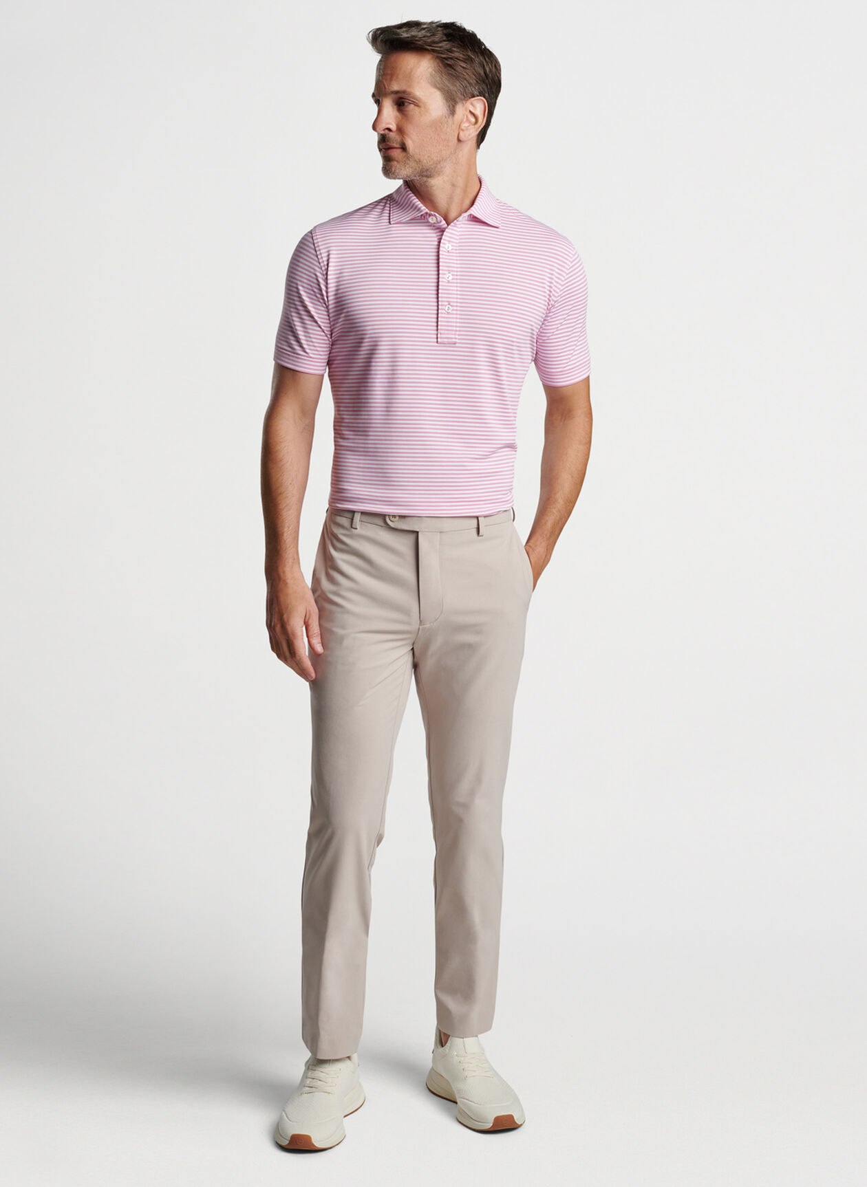 Mood Performance Mesh Polo | Men's Polo Shirts | Peter Millar