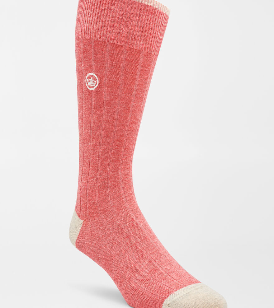 Crown Solid Crew Sock | Peter Millar