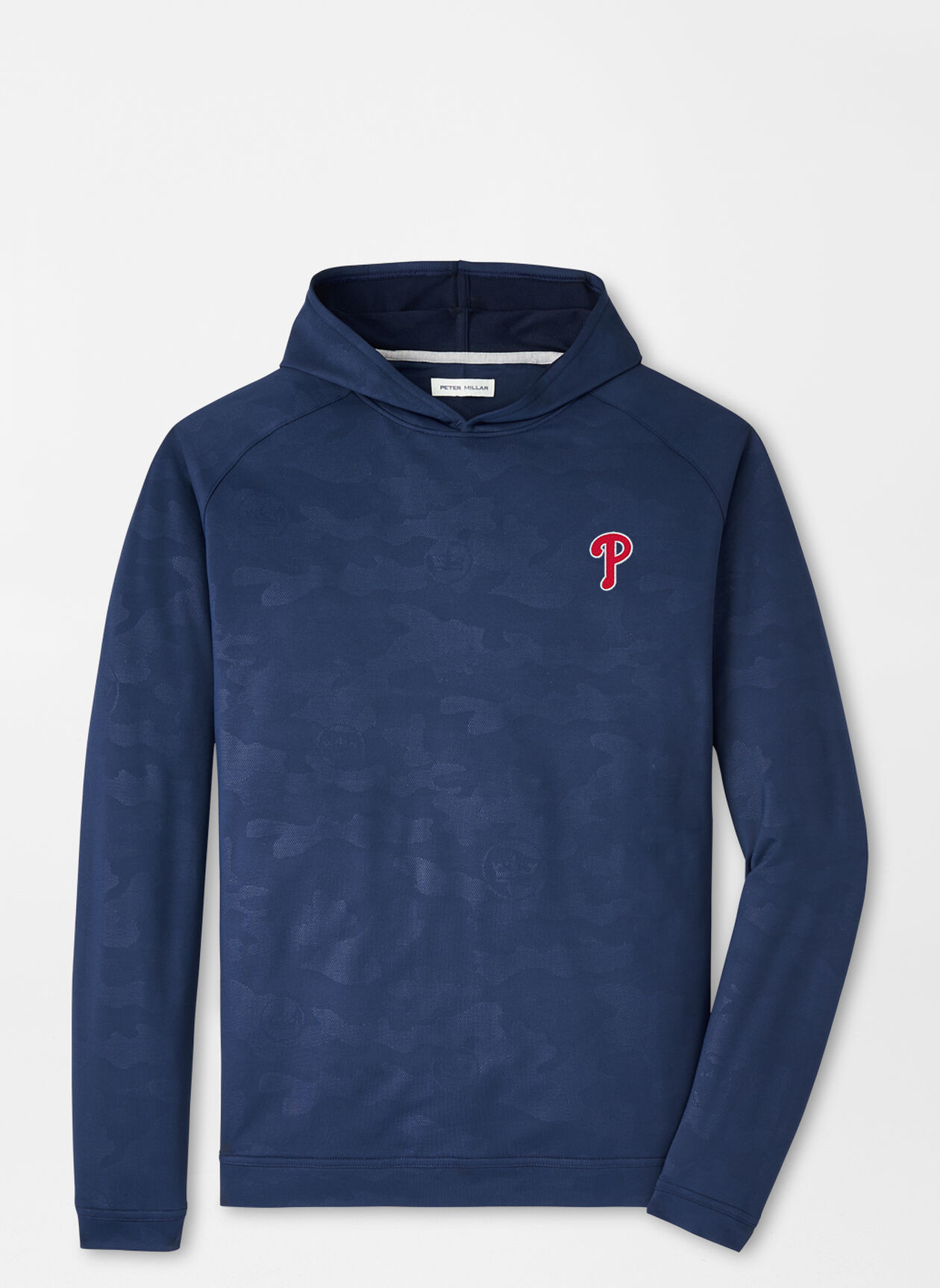 Pine Logo Camo Performance Hoodie | Men's MLB Apparel | Peter Millar