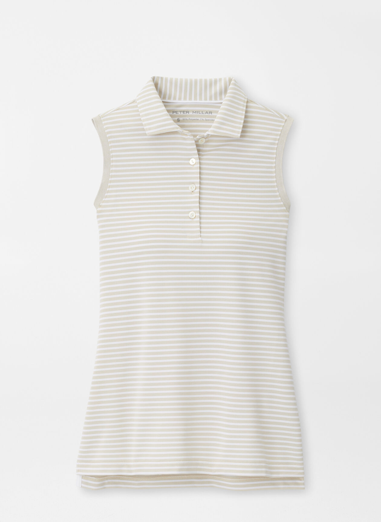 Sleeveless Banded Button Polo | Women's Polo Shirts | Peter Millar