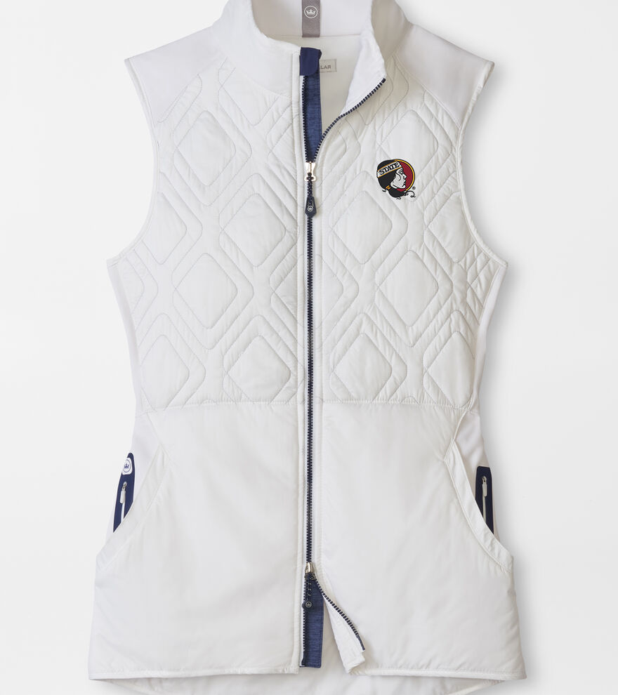 Florida State Vault Lizzie Hybrid Vest | Peter Millar