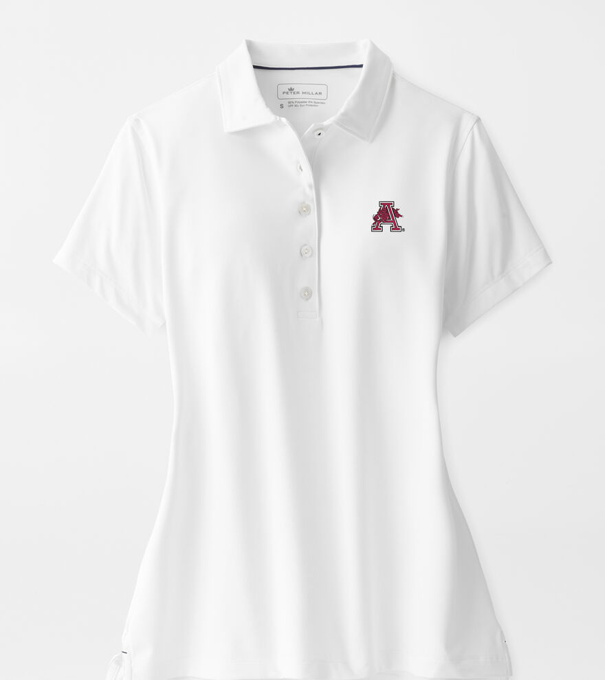 Arkansas Vault Perfect Fit Short-Sleeve Polo | Peter Millar