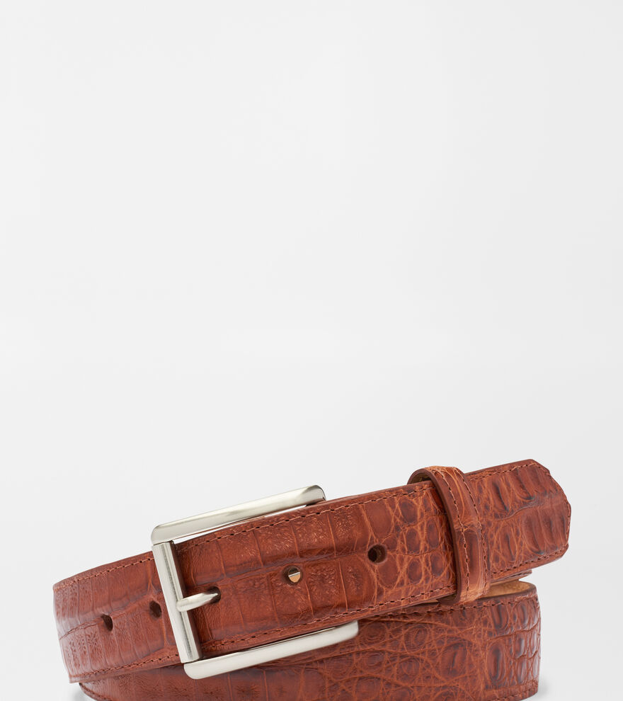 Matte Crocodile Belt | Peter Millar