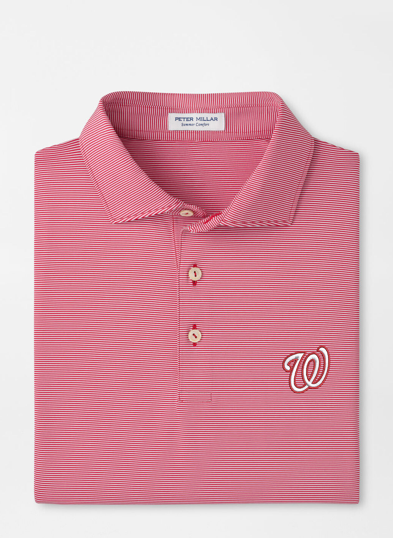 Washington Nationals Jubilee Stripe Performance Polo | Men's MLB ...