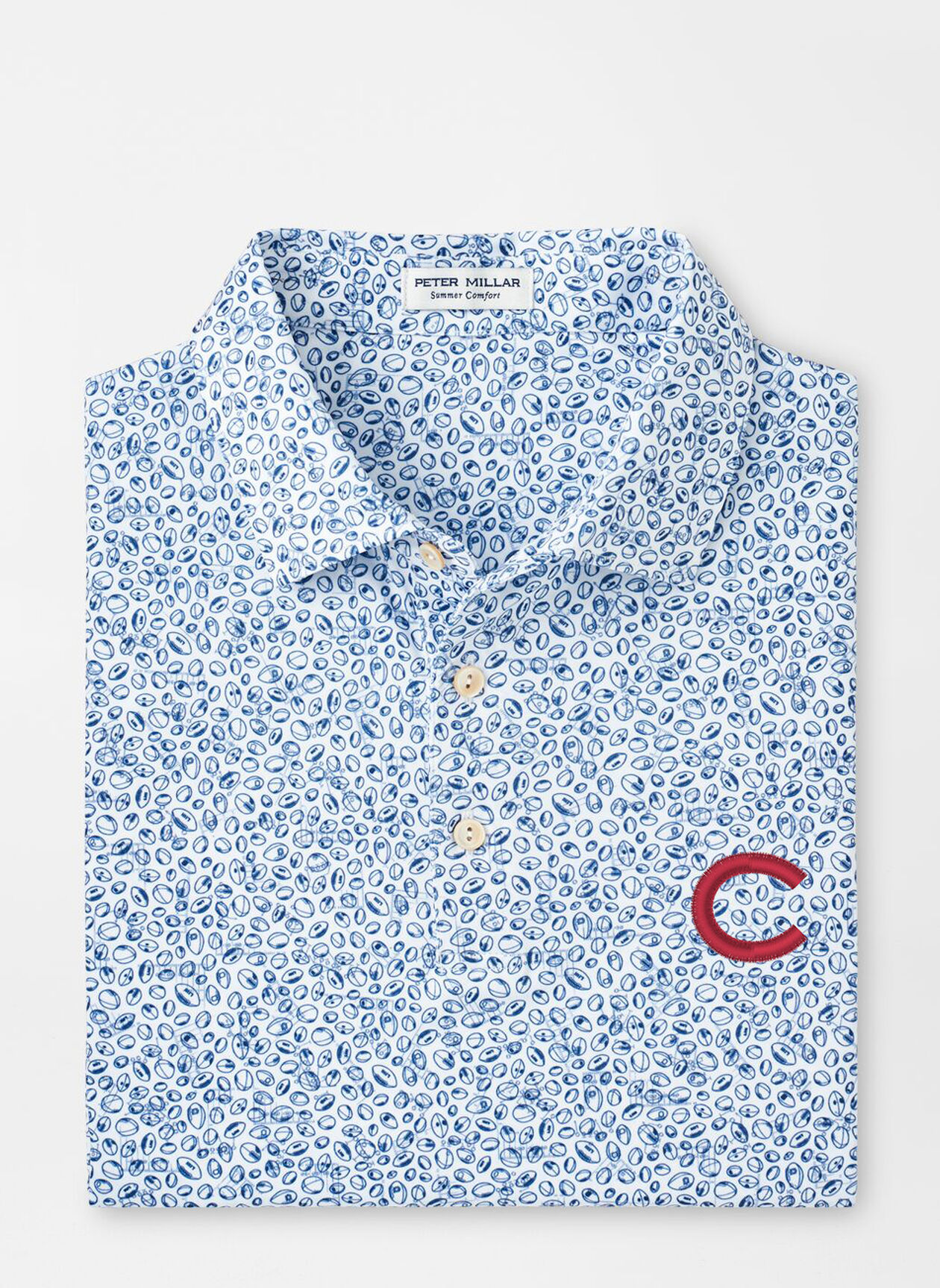 Colgate Blitz Performance Jersey Polo | Men's Collegiate Apparel ...