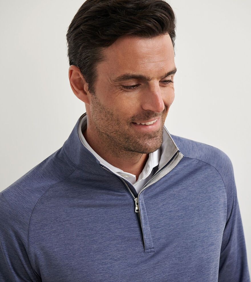 Stealth Performance Quarter-Zip | Men's Pullovers | Peter Millar