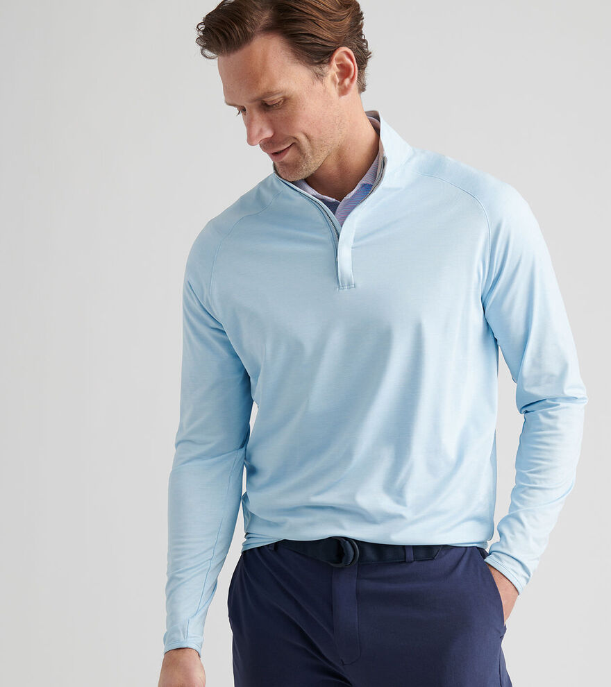 Stealth Performance Quarter-Zip | Men's Pullovers | Peter Millar