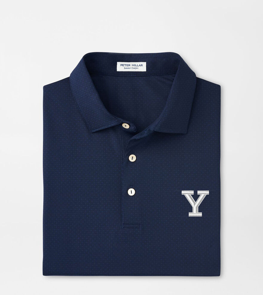 Yale Tesseract Performance Jersey Polo | Men's Collegiate Apparel ...