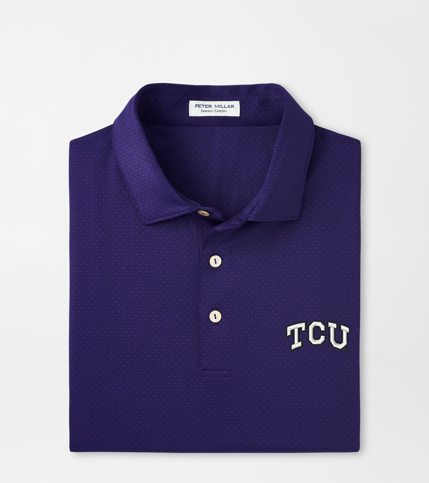 TCU Tesseract Performance Jersey Polo | Men's Collegiate Apparel ...