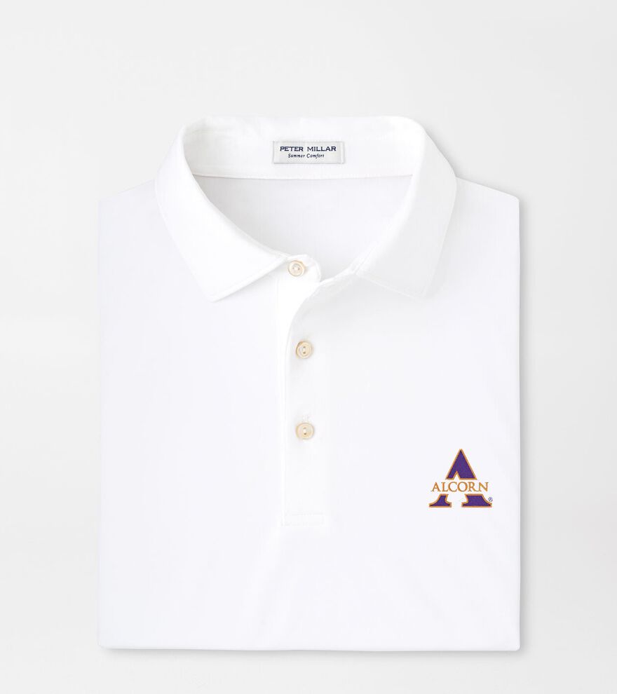 Alcorn State Solid Performance Jersey Polo | Men's Collegiate Apparel ...