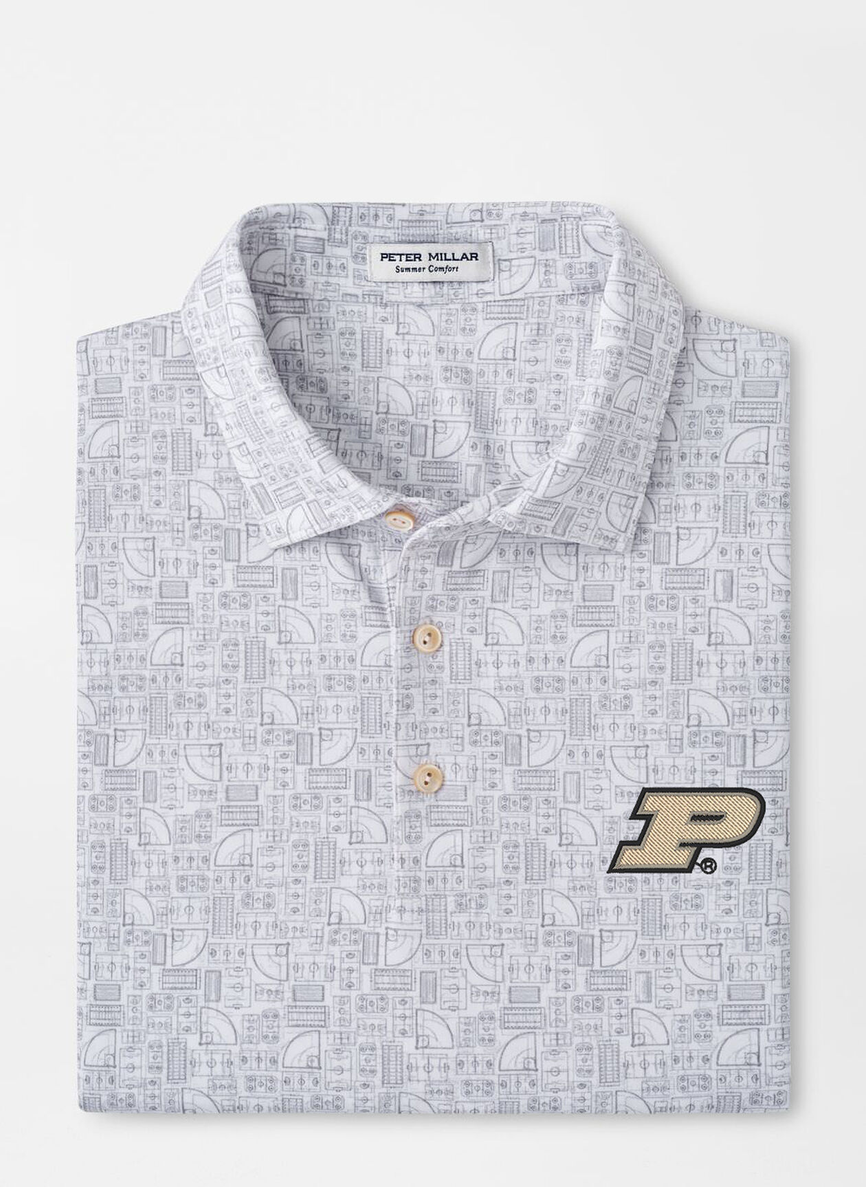 Purdue Out of Bounds Performance Jersey Polo | Men's Collegiate Apparel ...