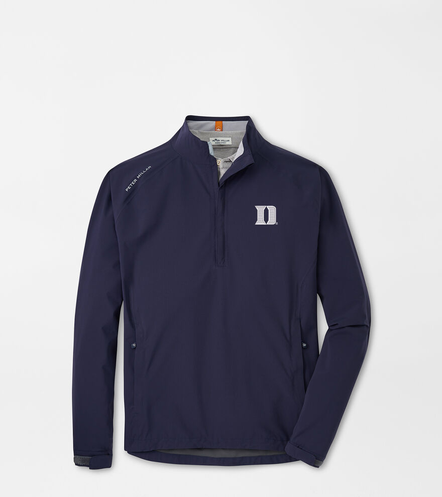 Duke University Shield Half-Zip Rain Shell | Men's Collegiate Apparel ...