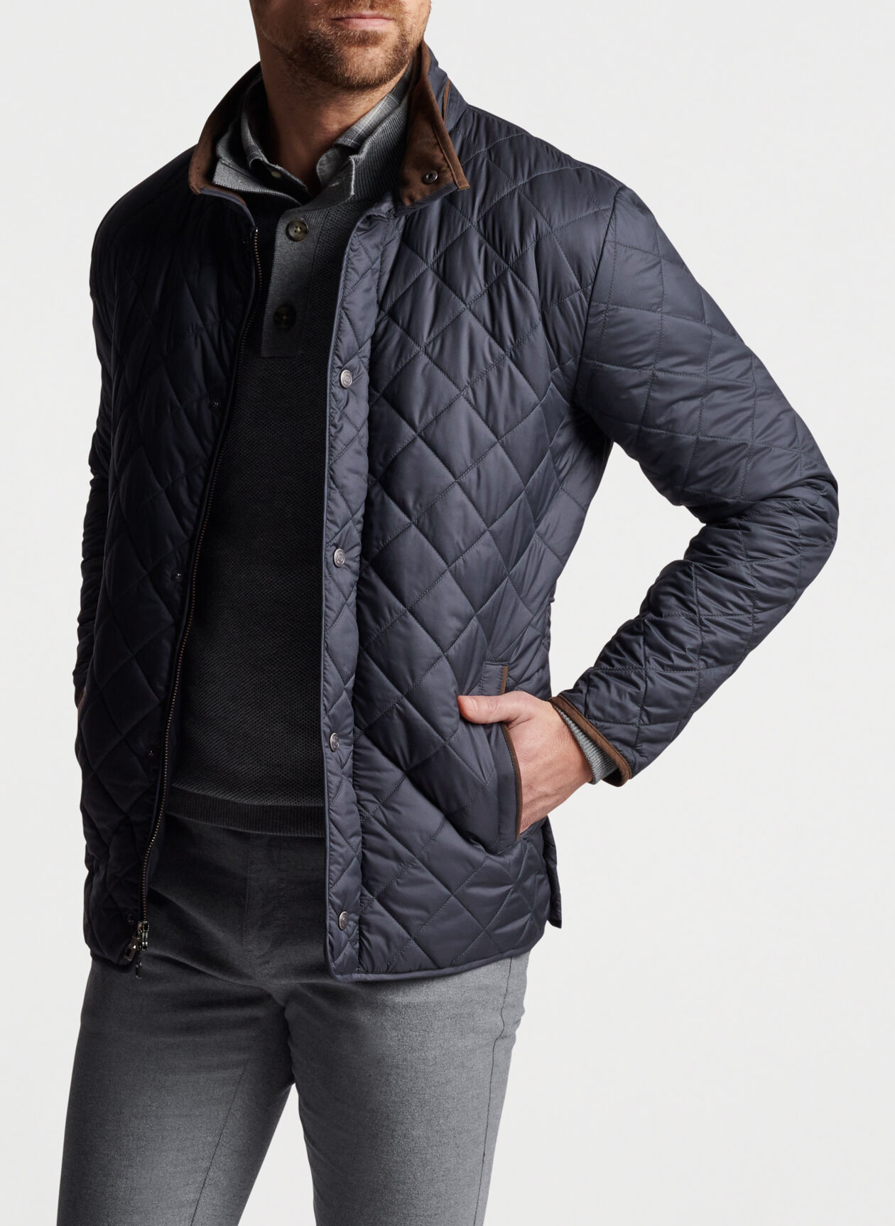 Suffolk Quilted Travel Coat | Peter Millar