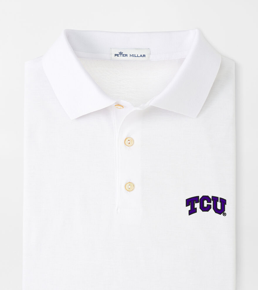 TCU Solid Cotton Polo | Peter Millar